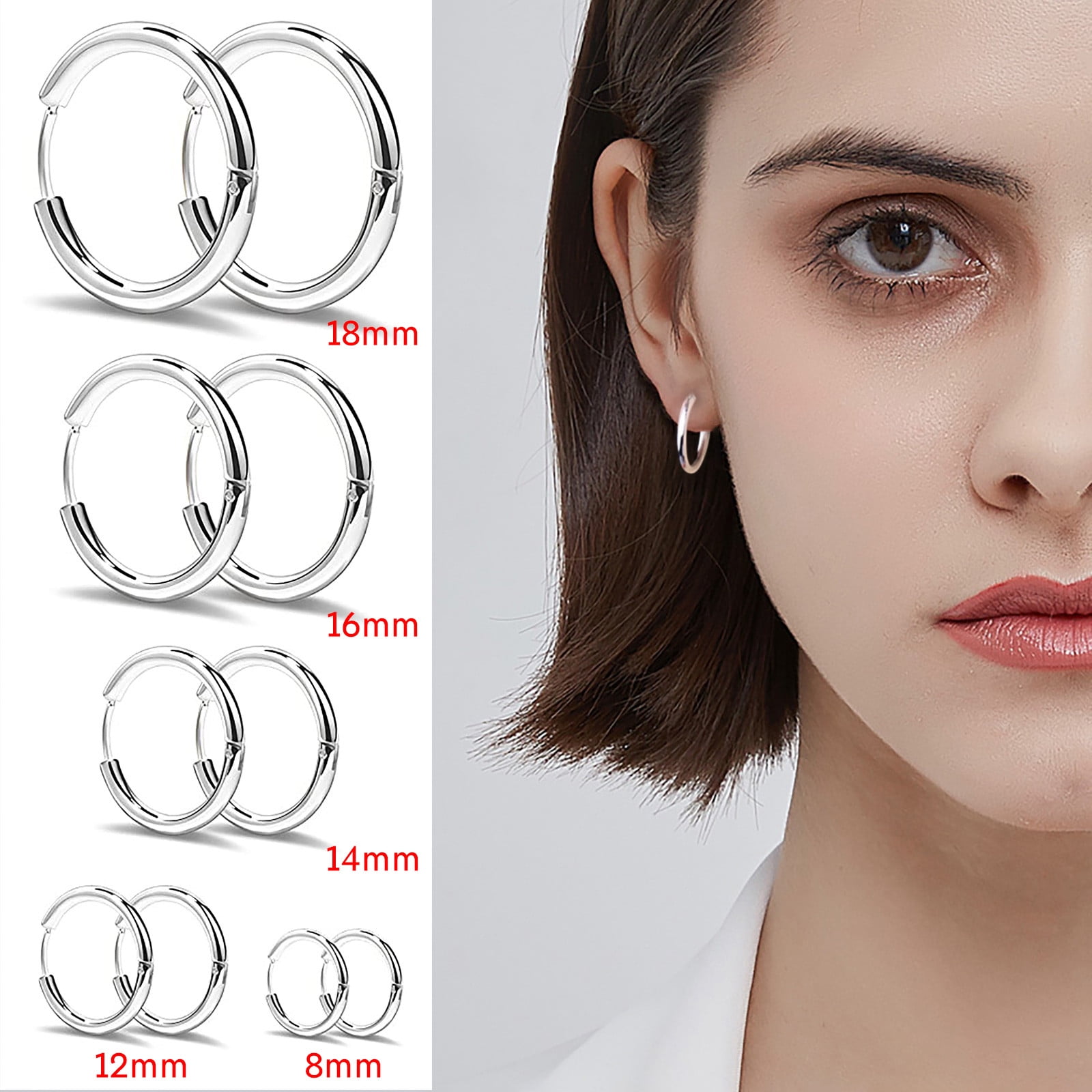 MOKINGTOP Fashion Design Around The Auricle Type Ear Clip Wire Earrings ...