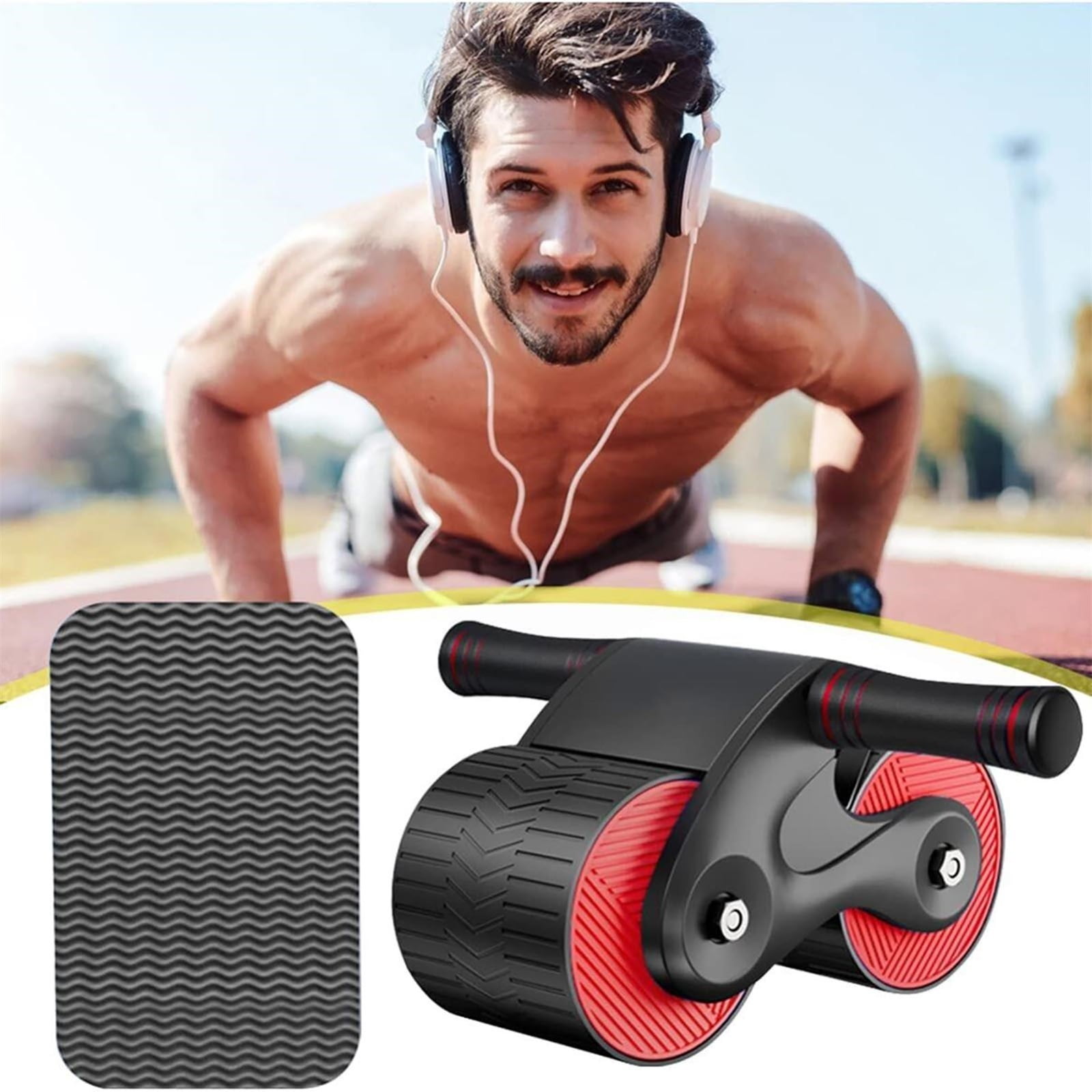 MOKINGTOP Shape Up Efficiently Ab Roller Workout Machine for Core ...