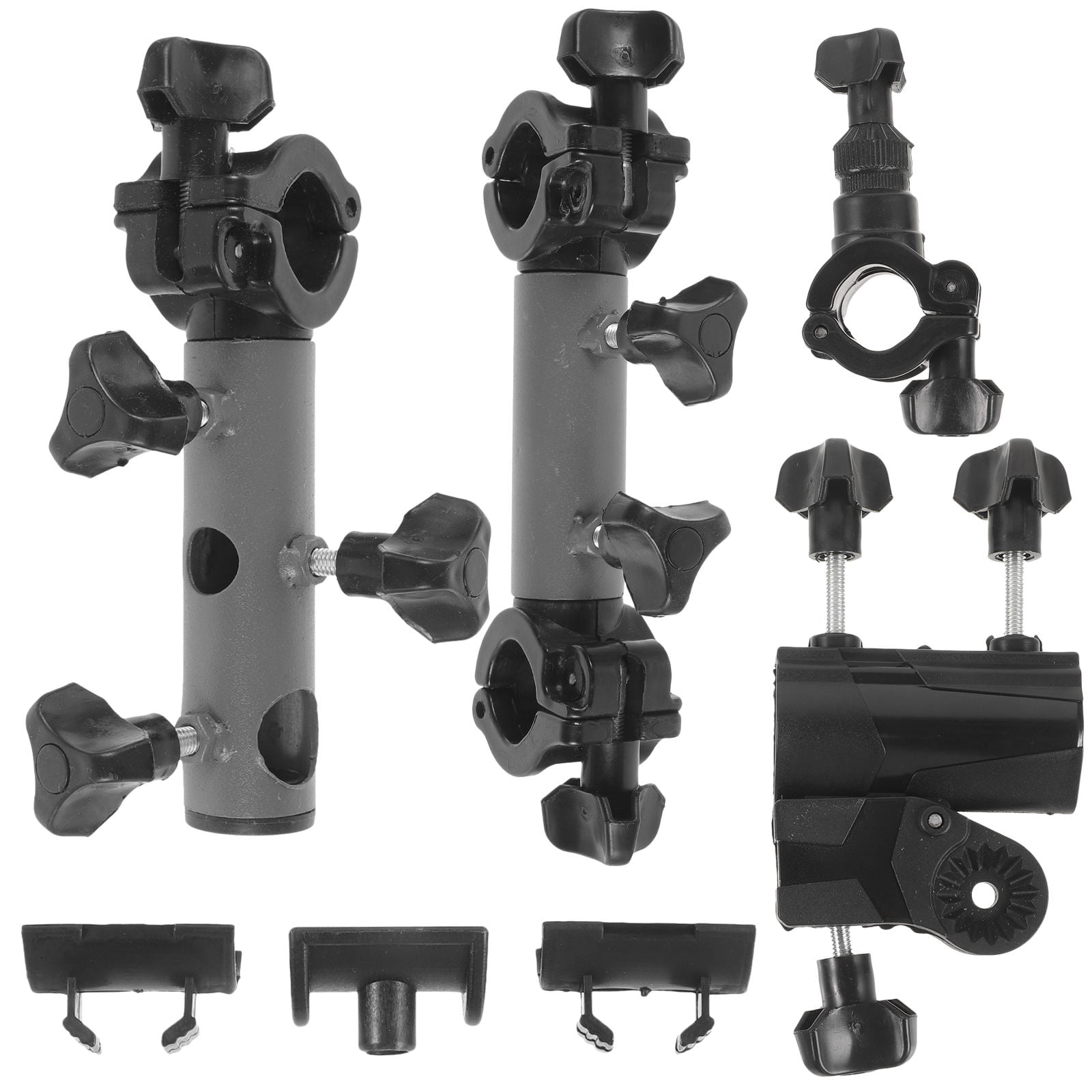 MOKKHNB 1 Set Fishing Parasol Stand Fishing Pole Holder With Bait Plate ...