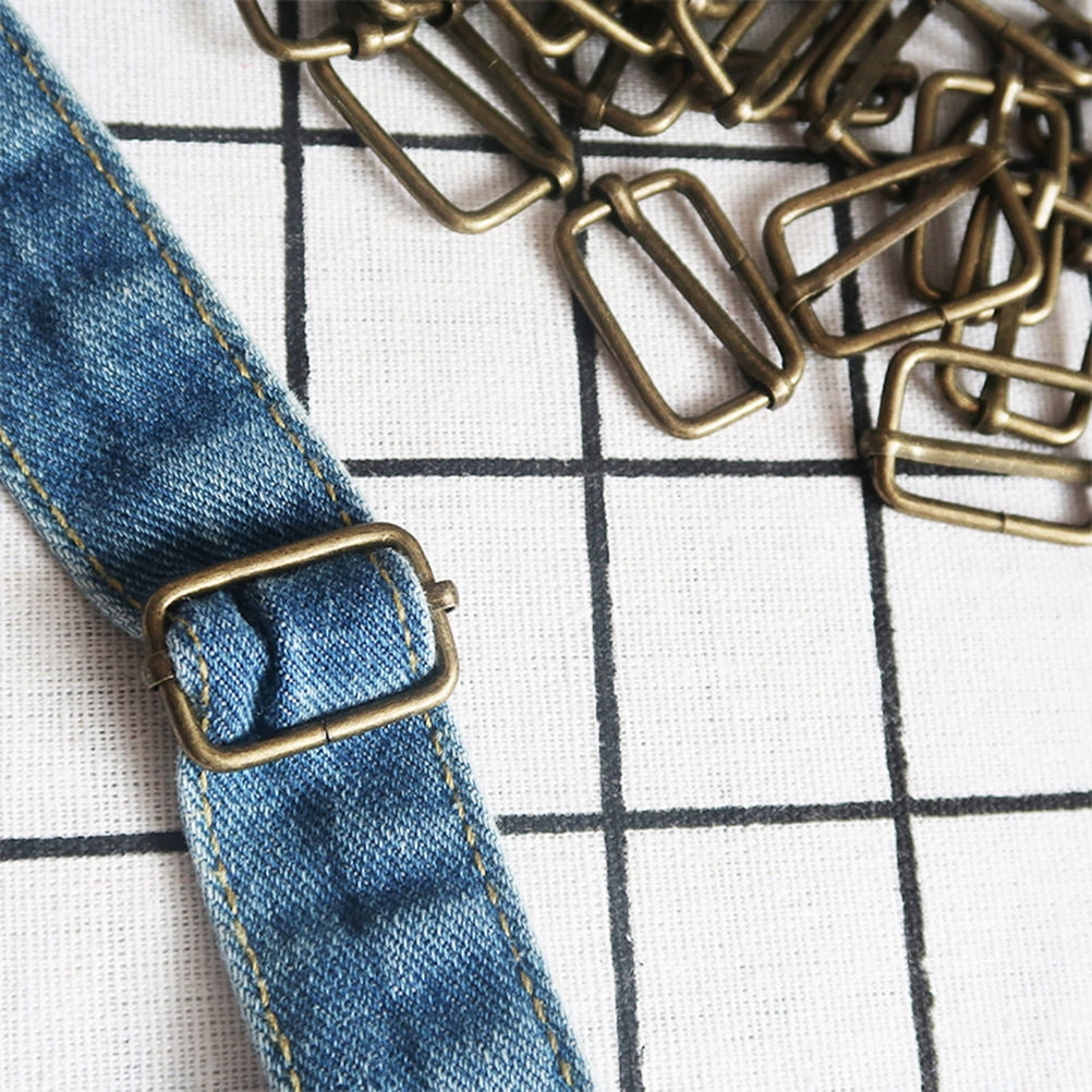 MOKKHNB 100Pcs Copper Roller Pin Buckles for Travel Luggage and Collar ...