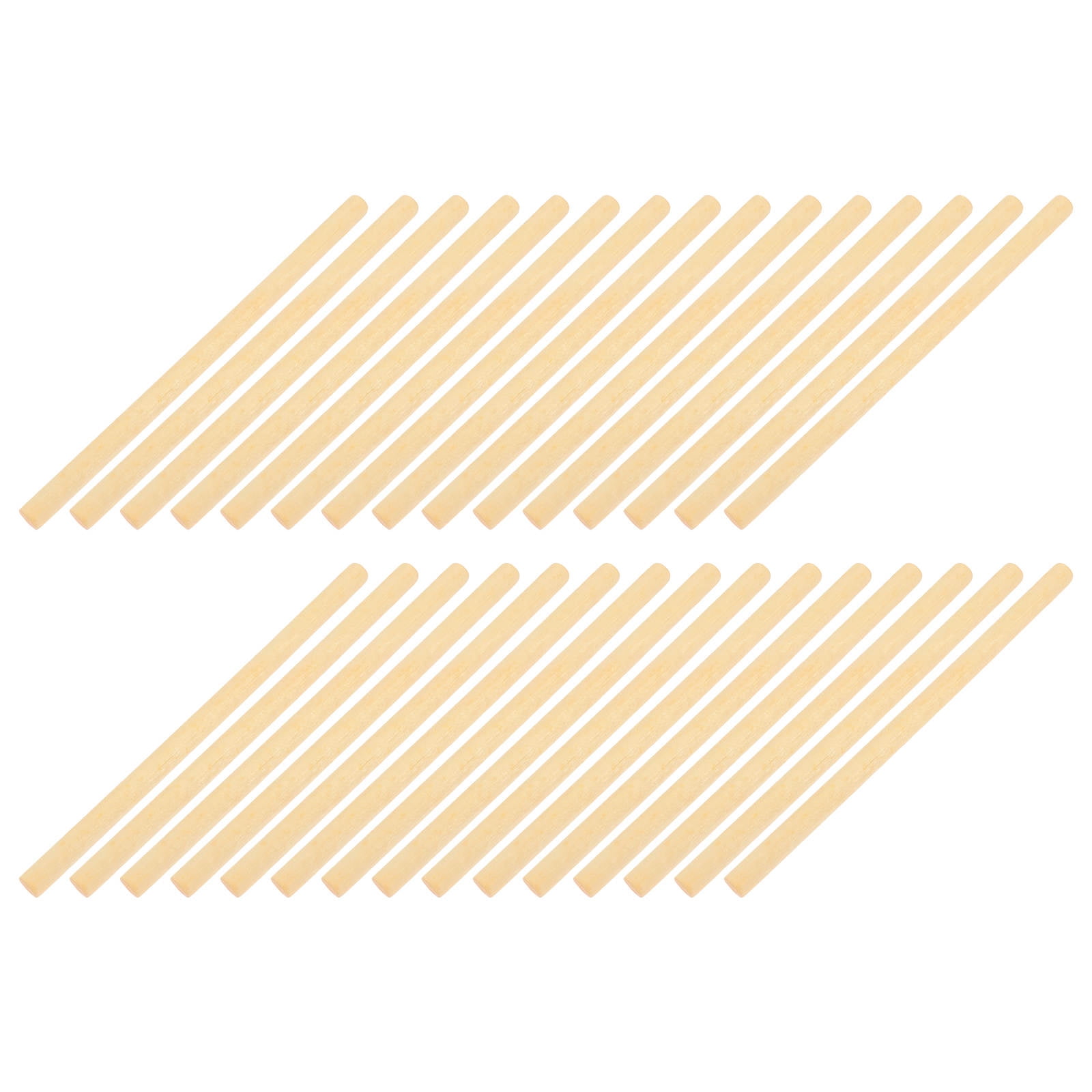 MOKKHNB 100Set Small Wood Pieces for Crafts Light Brown for DIY Design ...