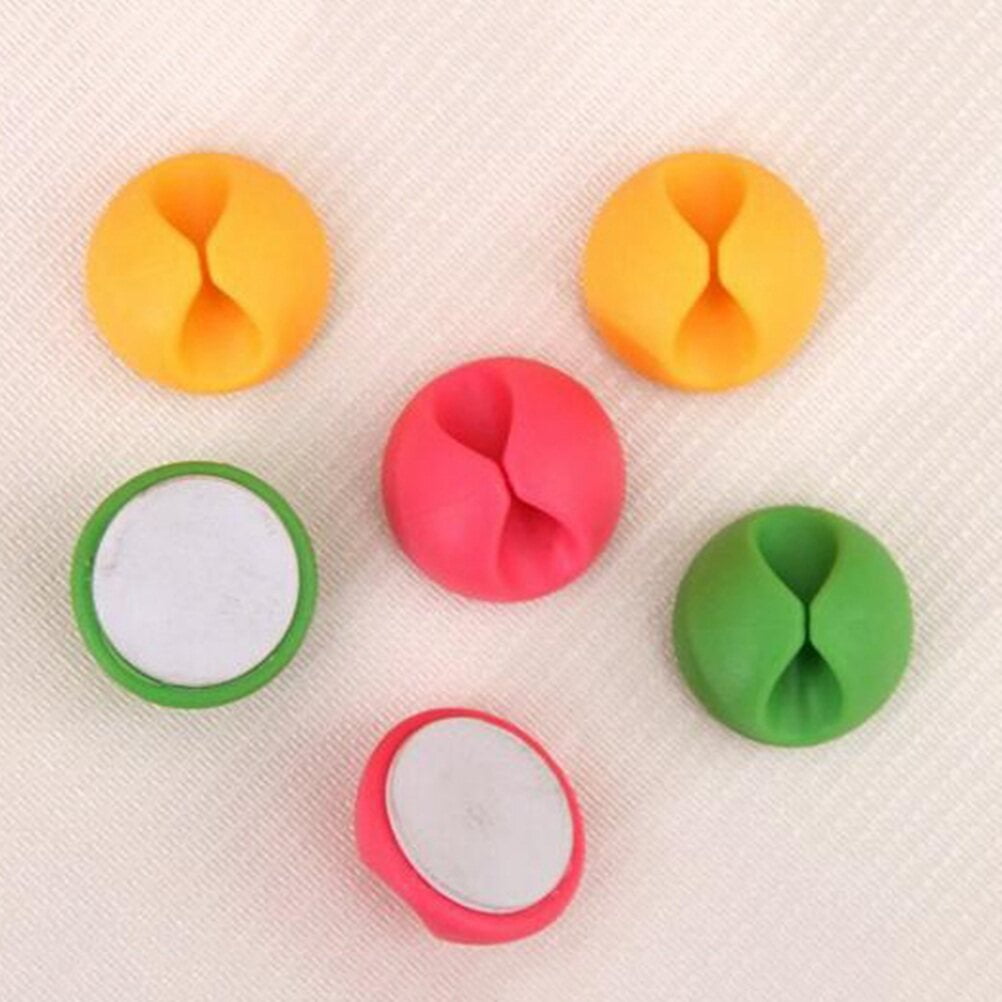 MOKKHNB 10Pcs Cable Wire Wrapper Assorted Color for Workspace Headphone ...