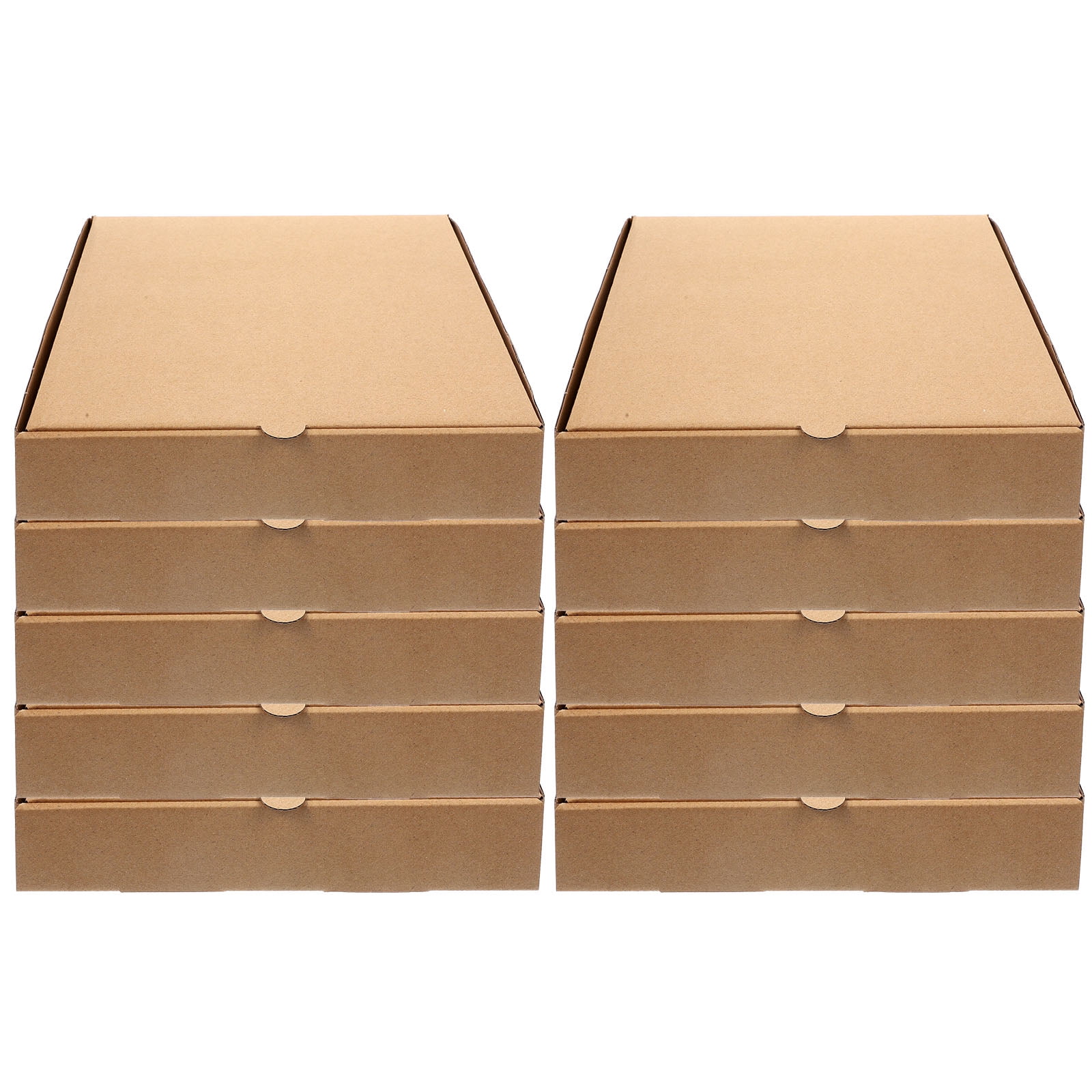 MOKKHNB 10pcs Packing Box Light Brown Thick Kraft Paper Ingredient ...