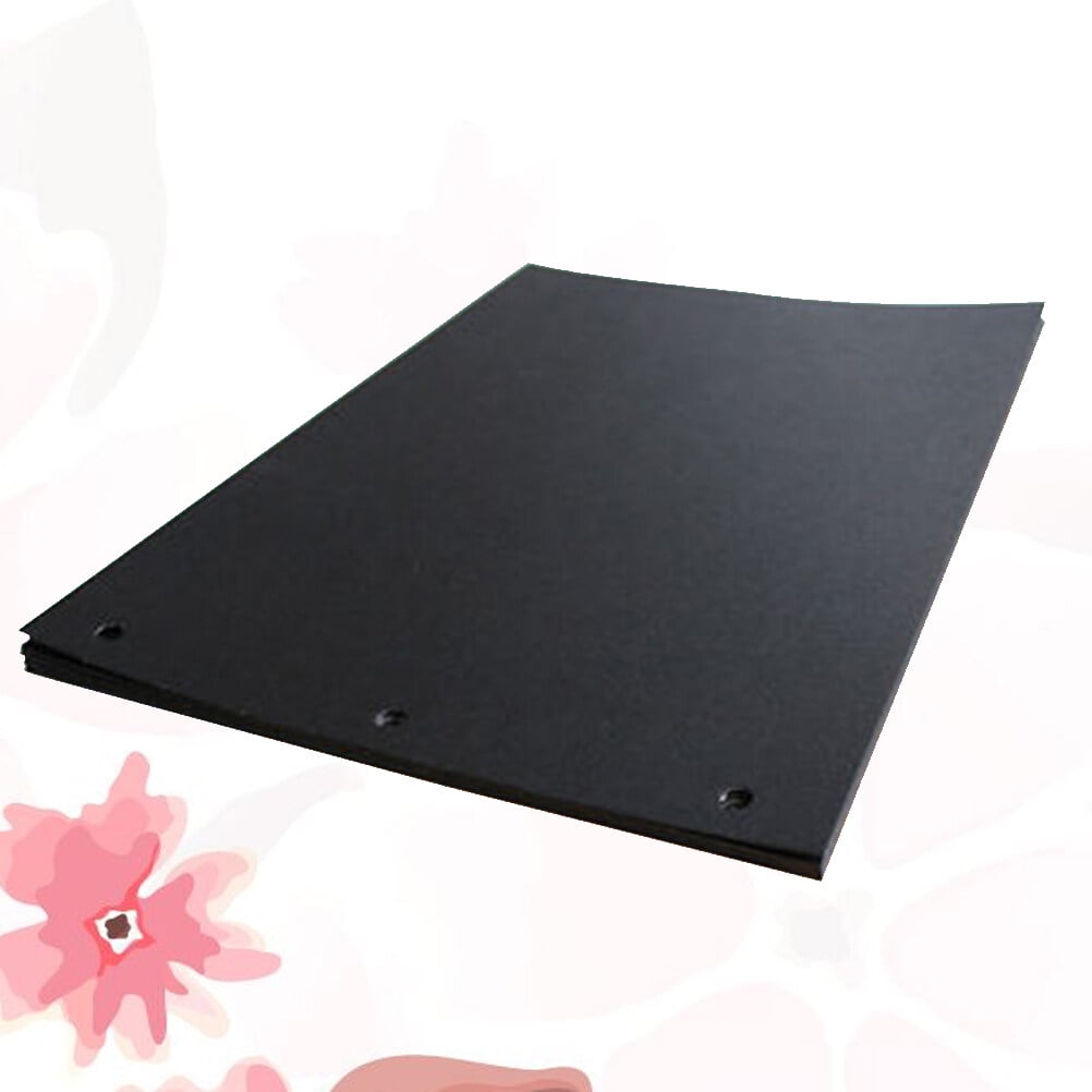 MOKKHNB Black Scrapbooking Paper Kraft 15 Sheets for Diy Scrapbooks ...