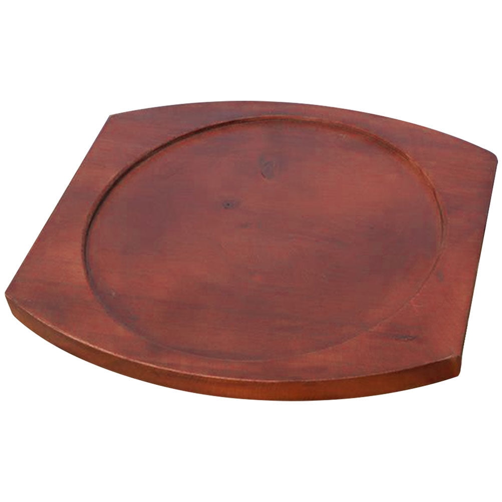 MOKKHNB 1Pack Hot Plate Holder Wooden Casserole Tray for Kitchen Use ...