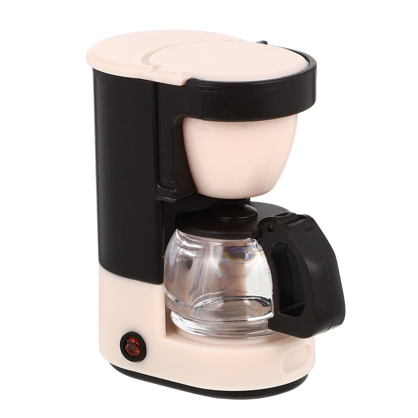 MOKKHNB 1Pack Miniature Coffee Dollhouse Accessory Pink Plastic Coffee ...