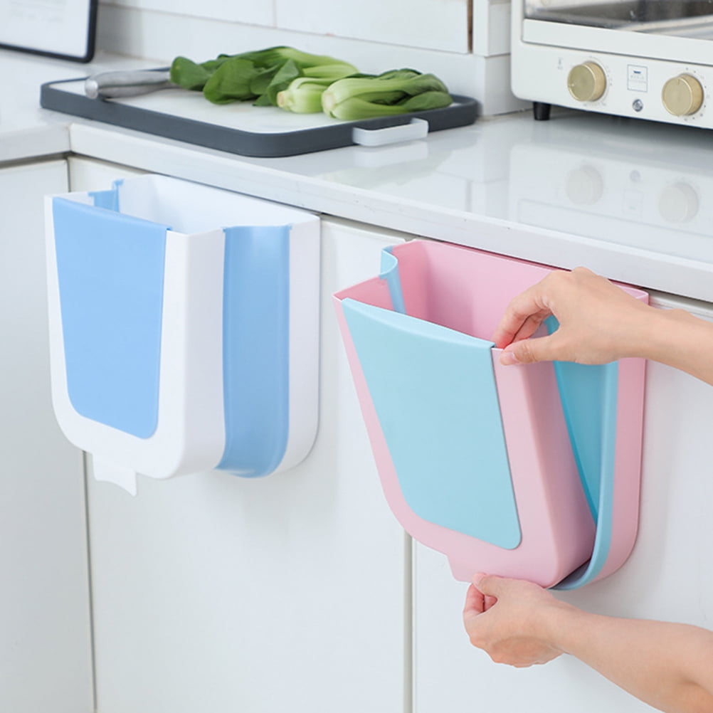 MOKKHNB Portable Trash Can Plastic Hanging Vehicle-mounted Accessories ...