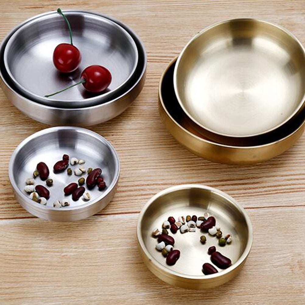 MOKKHNB 1Pack Simple Design Stainless Steel Spice Bowl for Mixing and Dipping 304 Material ...