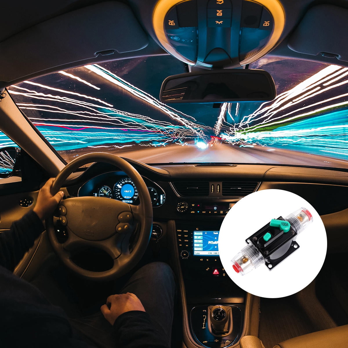 MOKKHNB 1Pack Square Shape Circuit Breaker For Car Audio Fuse And Boat Systems - Walmart.com