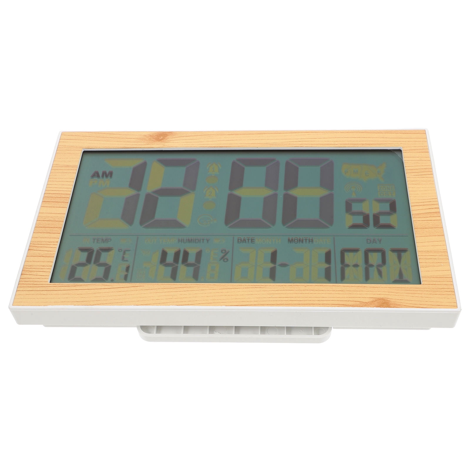 MOKKHNB 1Pcs Digital Wall Clock with Abs Temperature Detection Time ...