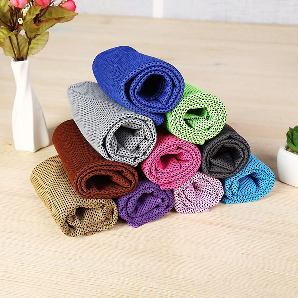 MOKKHNB Cooling Cloth Cooling Towel Light Green Fiber 1Pcs for Golf ...