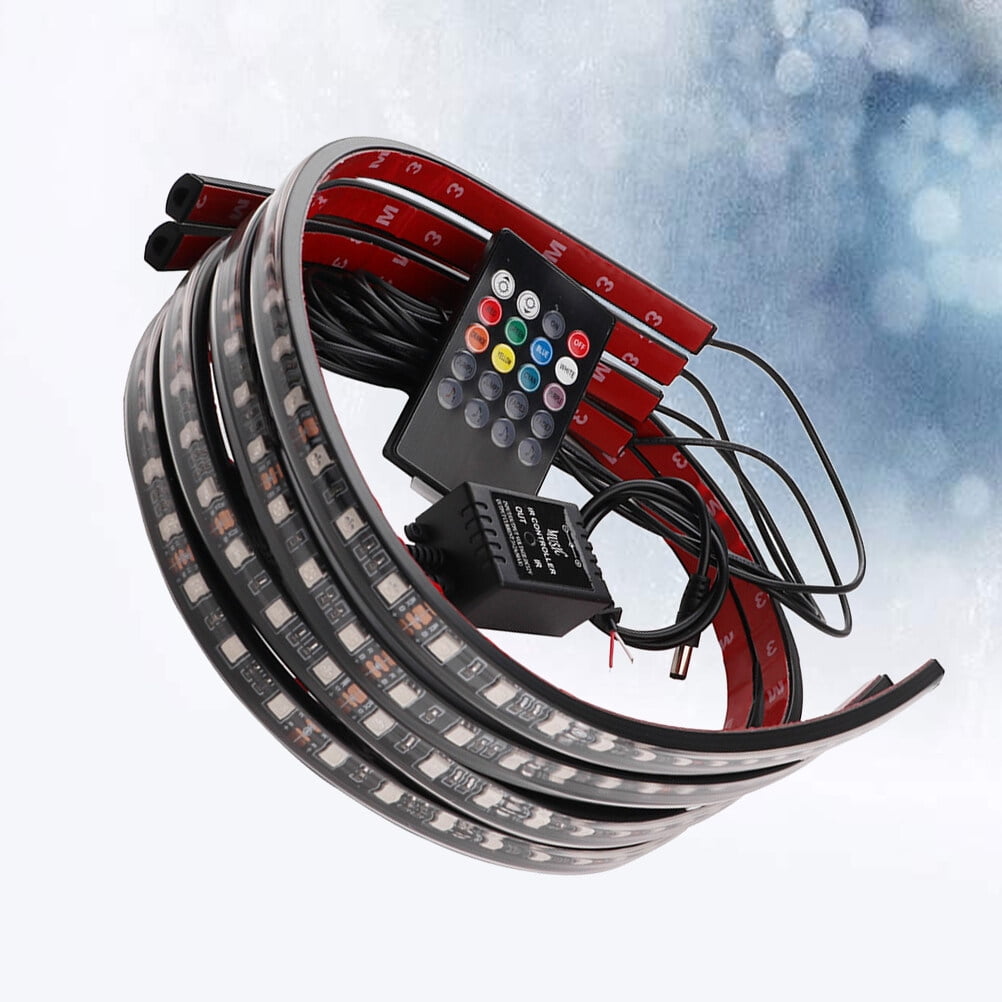 MOKKHNB 1Set Multi-Color Plastic Car Bottom Light for Low Consumption ...