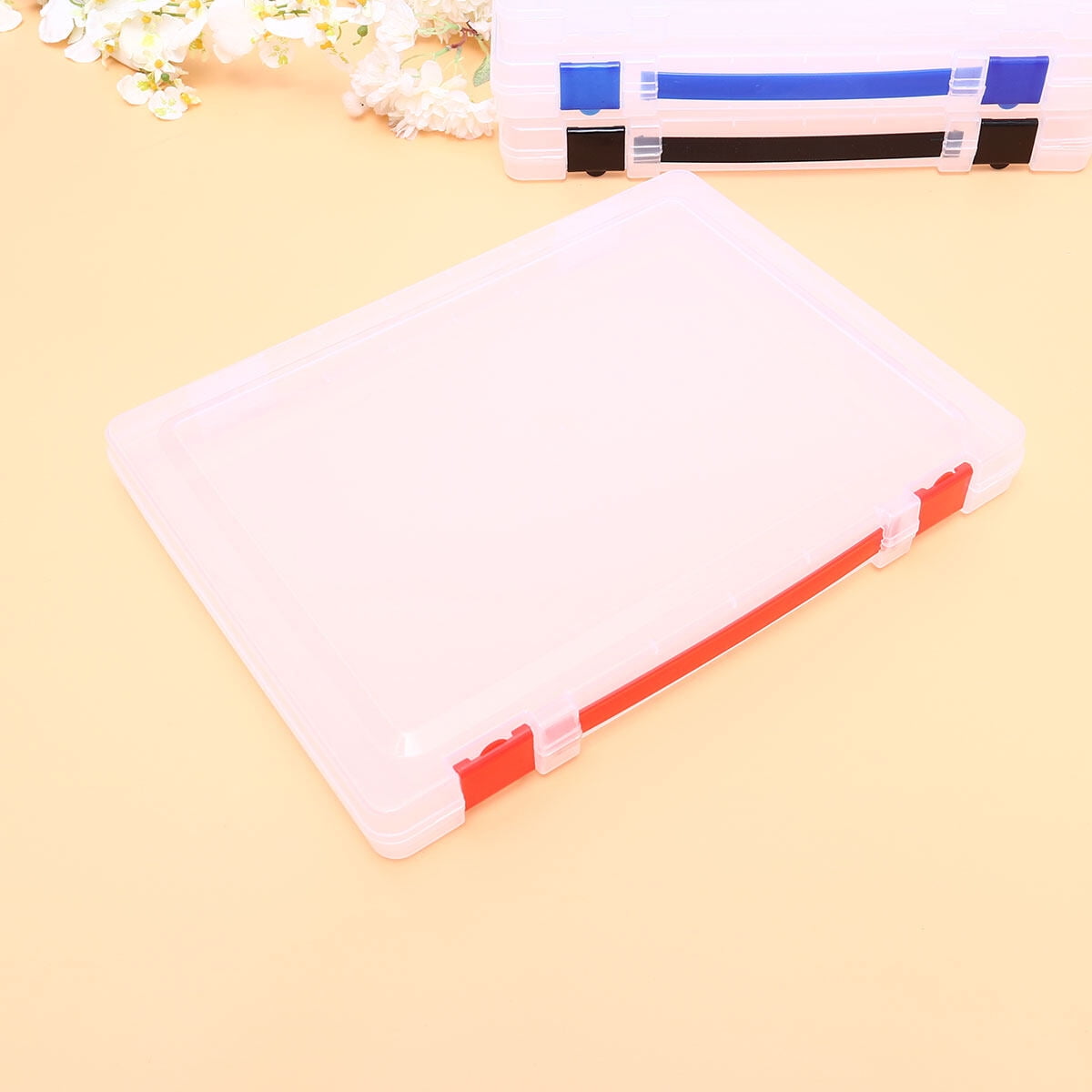 MOKKHNB 1Set Plastic Paper Storage Box for Bedroom Organization ...