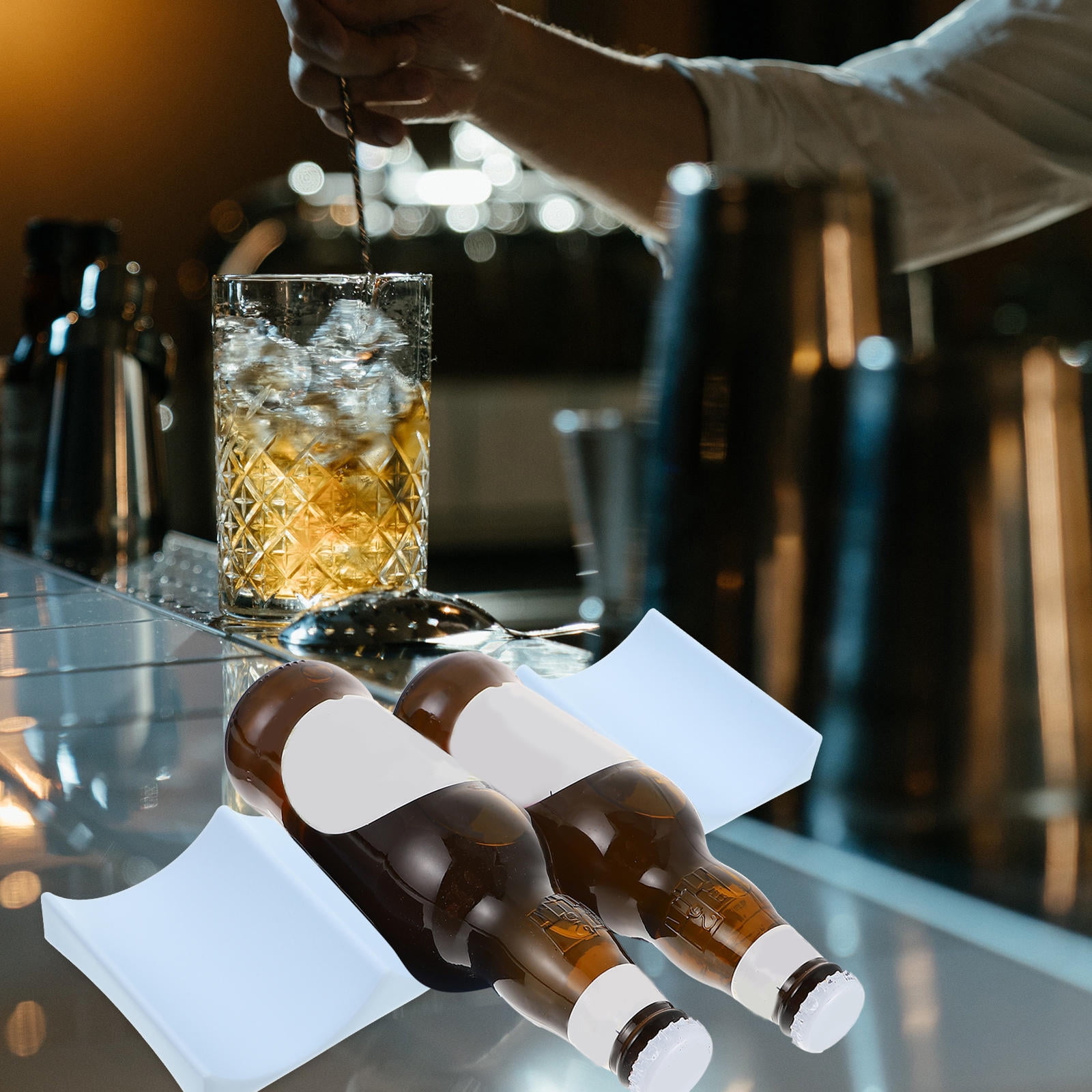 MOKKHNB 1Set Portable Wine Rack European Style Wine Rack With Grooved ...