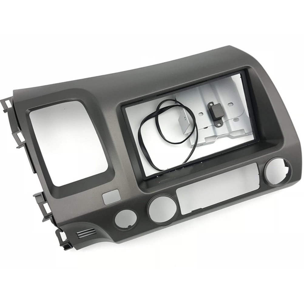MOKKHNB 1Set Stereo Mounting Kit Grey Plastic Rectangular for Car ...