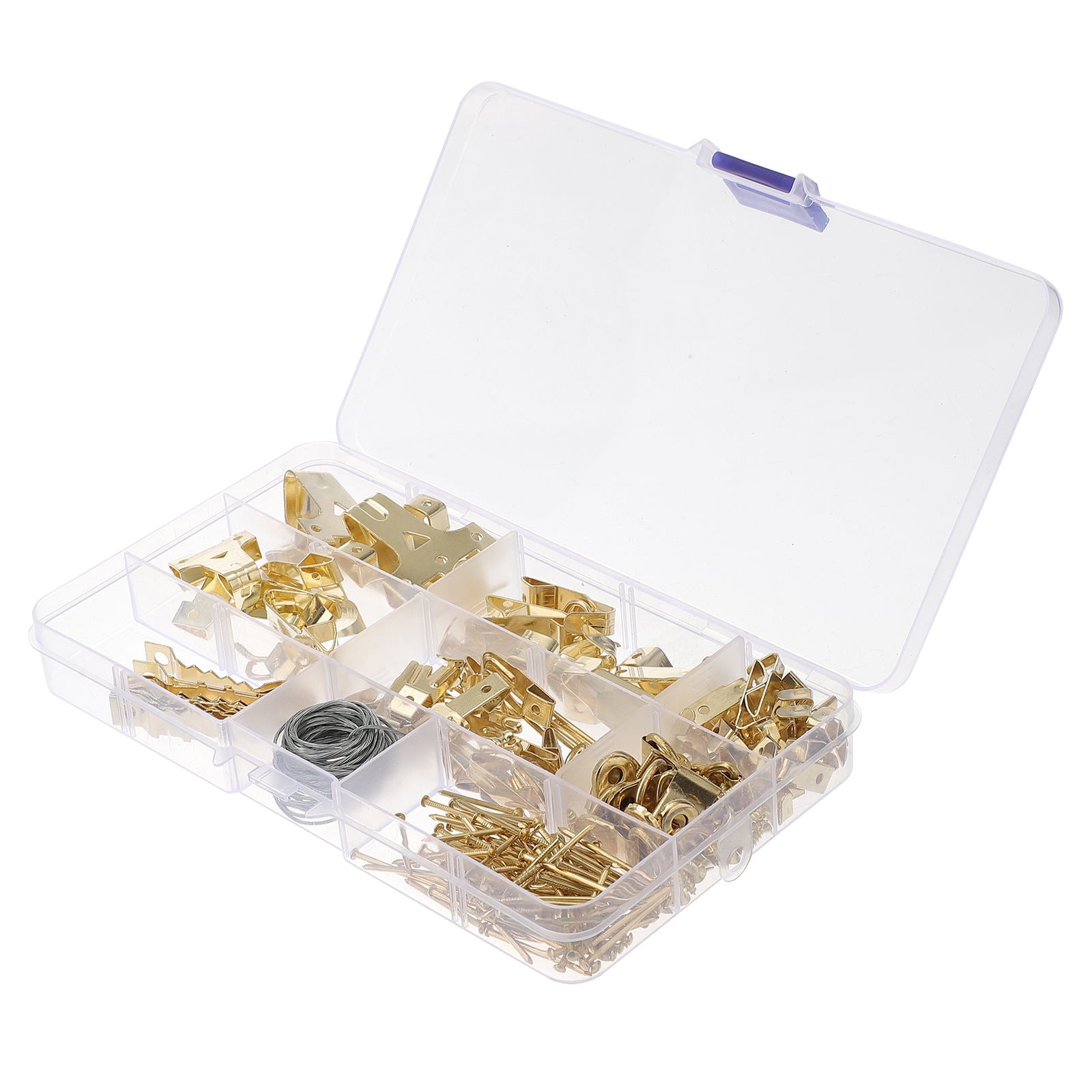 MOKKHNB 2Pack Golden Square Wall Hangers for Hanging Maps and Paintings ...