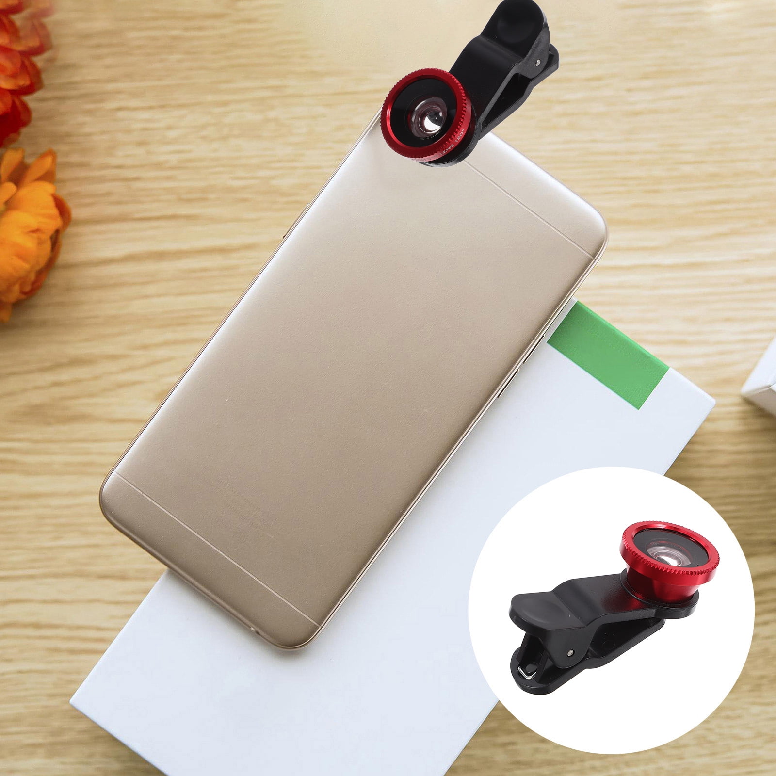 MOKKHNB 2Sets Glass Phone Lens for Mobile with Macro and Wide Angle ...