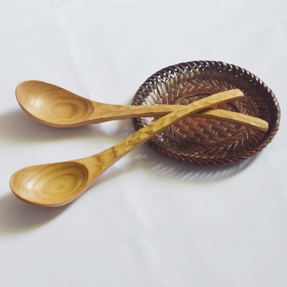 MOKKHNB Kitchen Tools Wood Spoons Light Brown 1 Pc 7.9x1.6in - Walmart.com