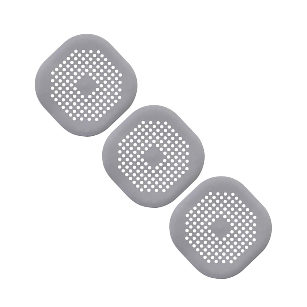 MOKKHNB 3Pcs Hair Plug Catcher with Grey Color for Kitchen Sink ...