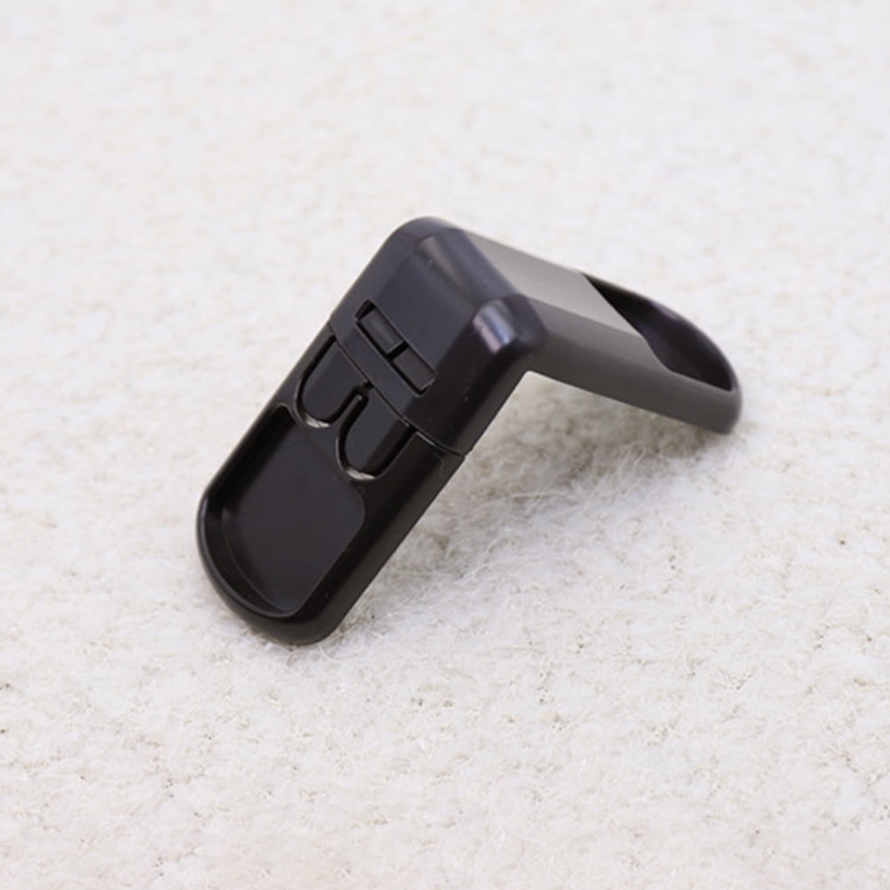 MOKKHNB 4Pcs Black ABS Right Angle Cabinet Lock for Toddlers Childproof ...