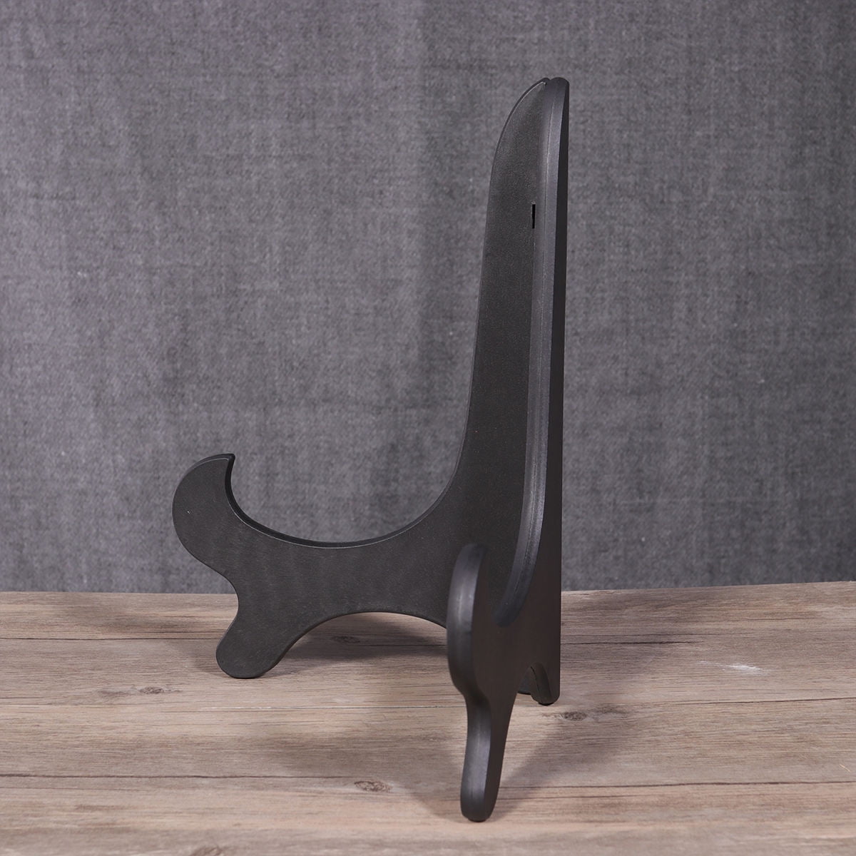 MOKKHNB 4Pcs Plate Display Rack for Hotel Use in Black Plastic with ...