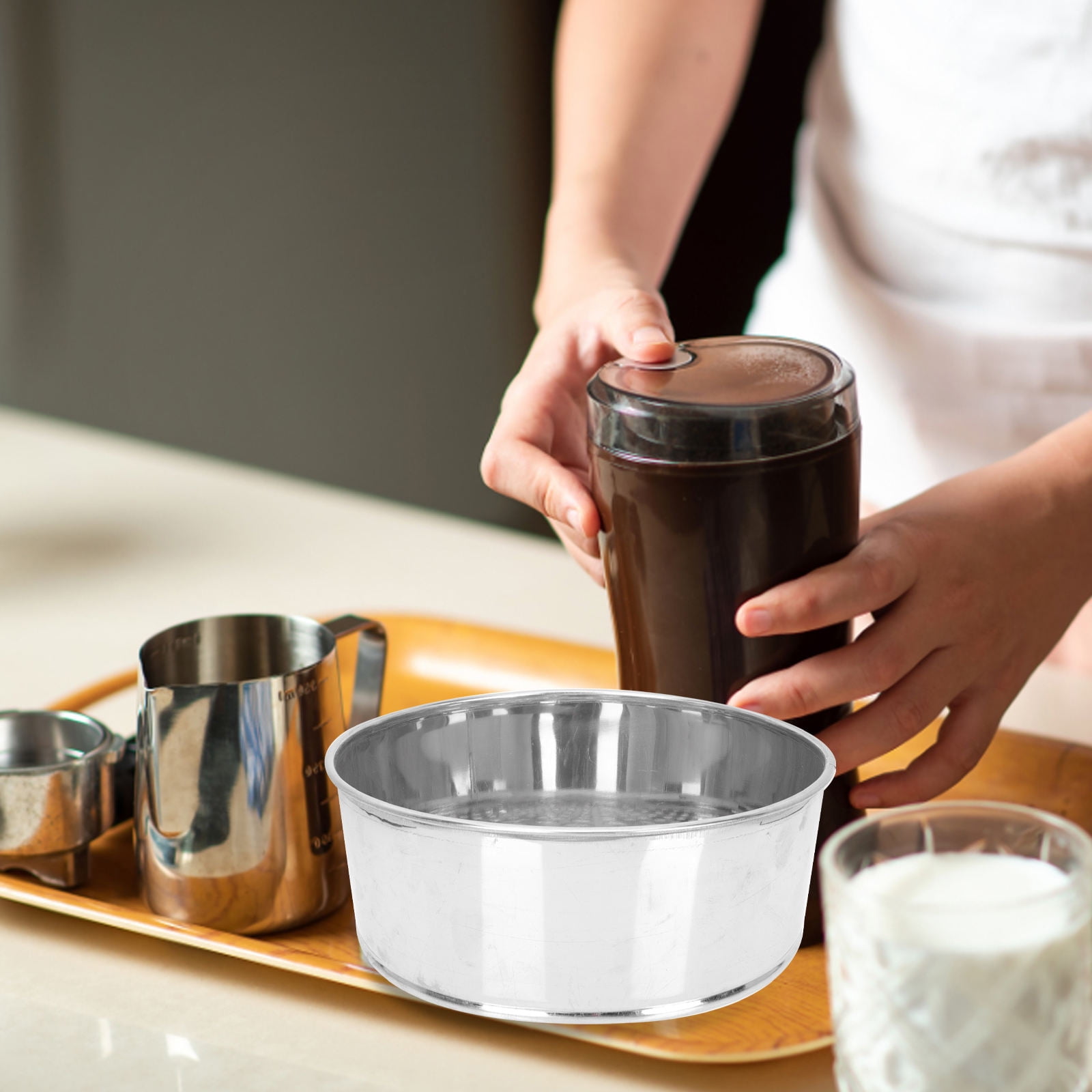 MOKKHNB 4Set Pearl Sieve Stainless Steel Beads Sorting Sieve for Food ...