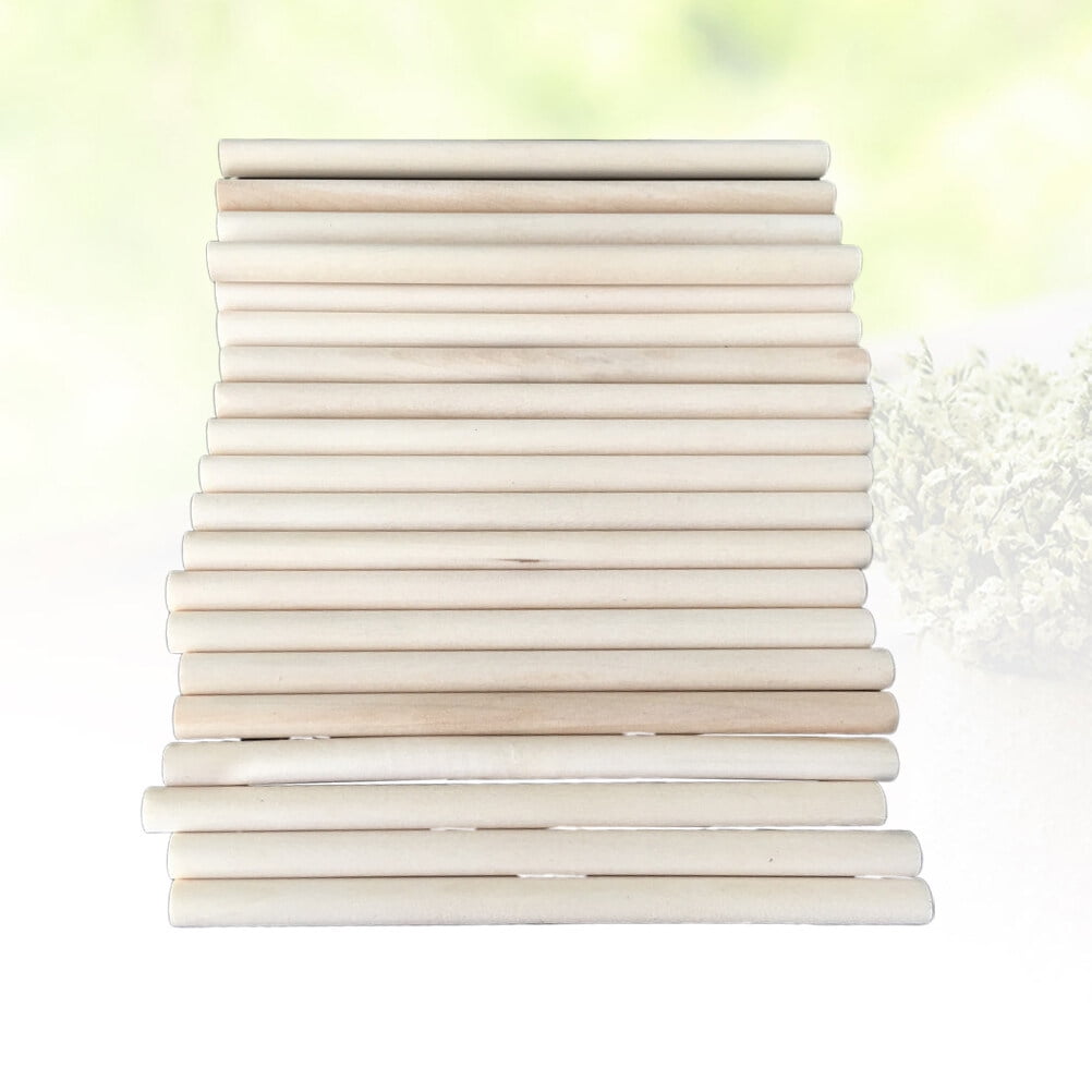 MOKKHNB Woodcraft Wood Sticks Synthetic Material 50Pcs - Walmart.com