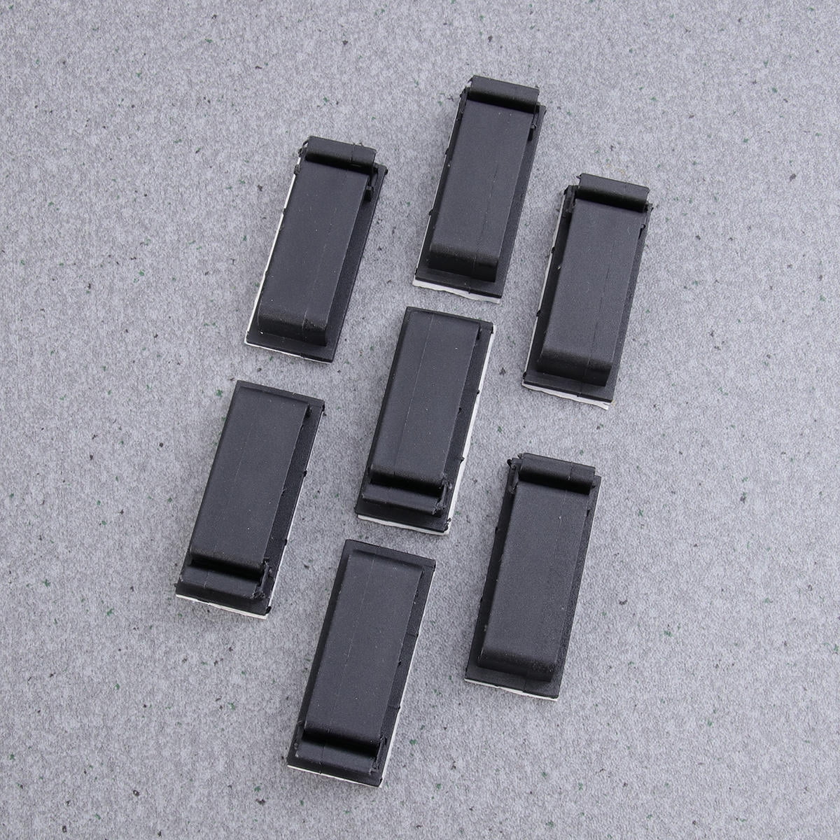 MOKKHNB Adjustable Self-Adhesive Cable Clips Black Pa66 50Pack Cable ...