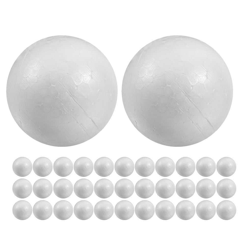 MOKKHNB 50Pcs White Craft Foam Balls for Diy Projects and Decoration 1 ...