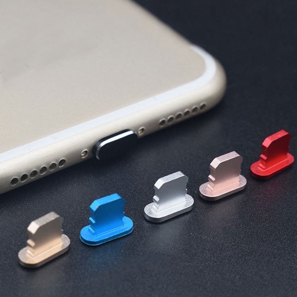 MOKKHNB Earphone Hole Dust Plug Dustproof Plug Aluminum 5Pcs - Walmart.com