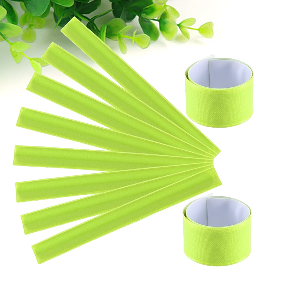 MOKKHNB 6Pack High Visibility Reflective Bracelet for Jogging and ...