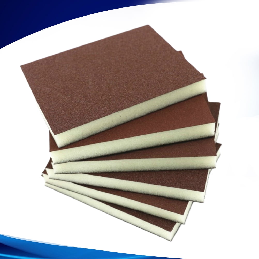 MOKKHNB Sponge Sander Pads Cleaning Sponges Light Brown 8Pcs Kitchen ...