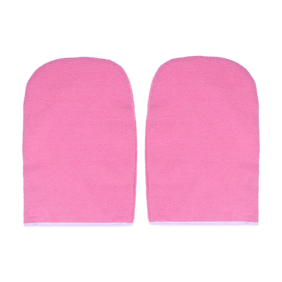 MOKKHNB Bath Gloves 1 Pair Pink for Spa Enthusiasts Women Heat Therapy ...