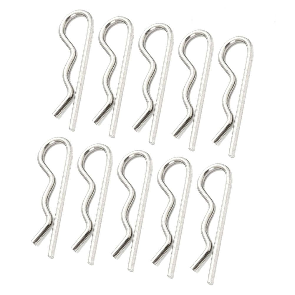 MOKKHNB Locking Pin Carbon Steel 500Pcs 2.1 X 0.43 X 0.12Cm - Walmart.com