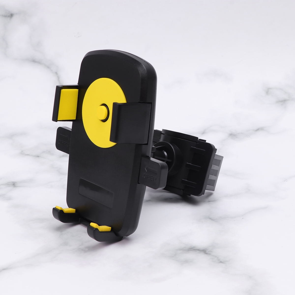 MOKKHNB Motorcycle Phone Navigation Bracket Phone Holder Yellow 1Set ...