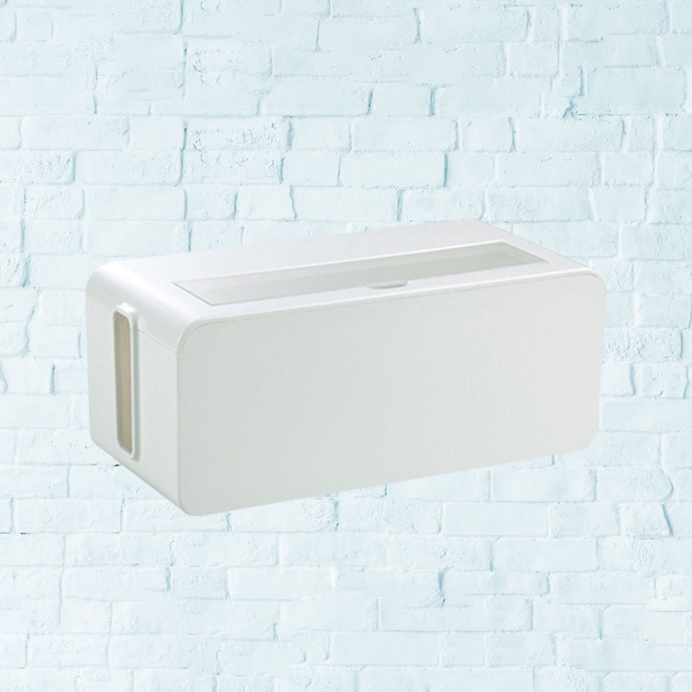 MOKKHNB Organized Structure 1Pack White Abs Plastic Cable Storage ...