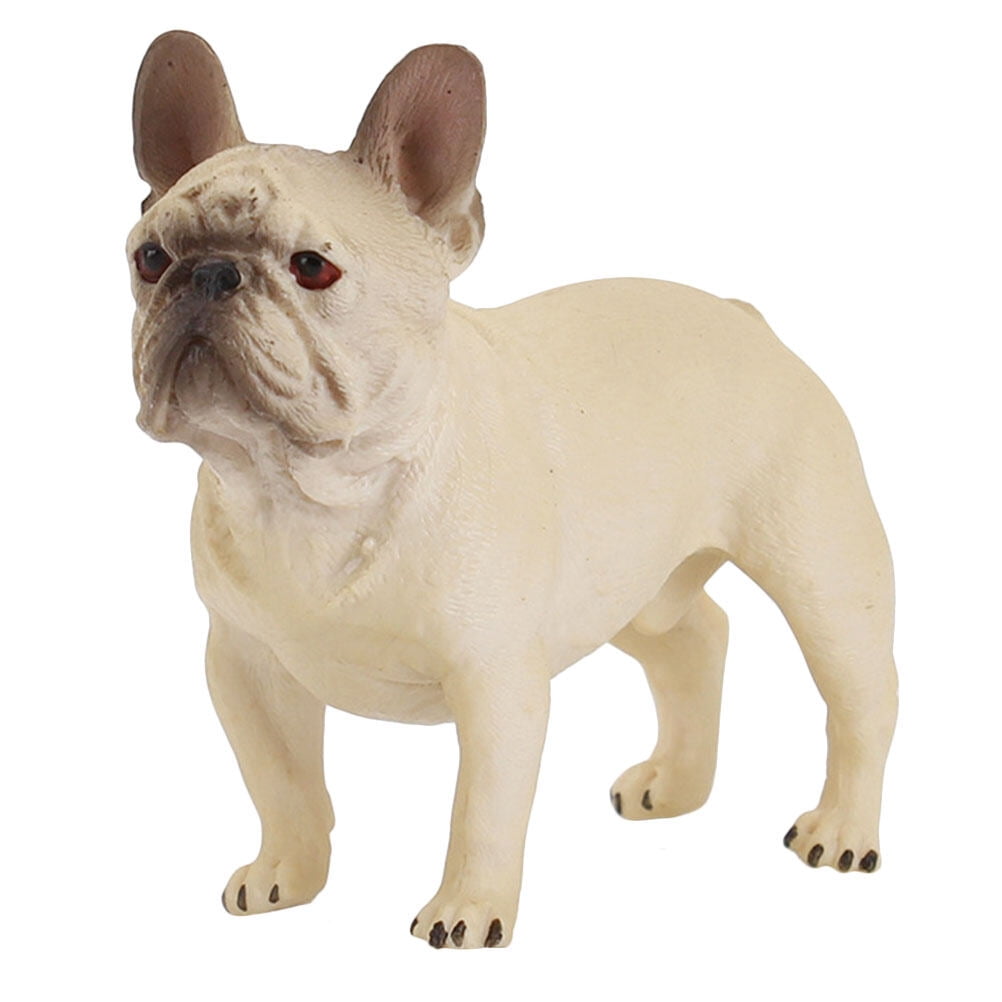 MOKKHNB PVC Model Bulldog Animal Figures for and Home Decoration 1Set ...