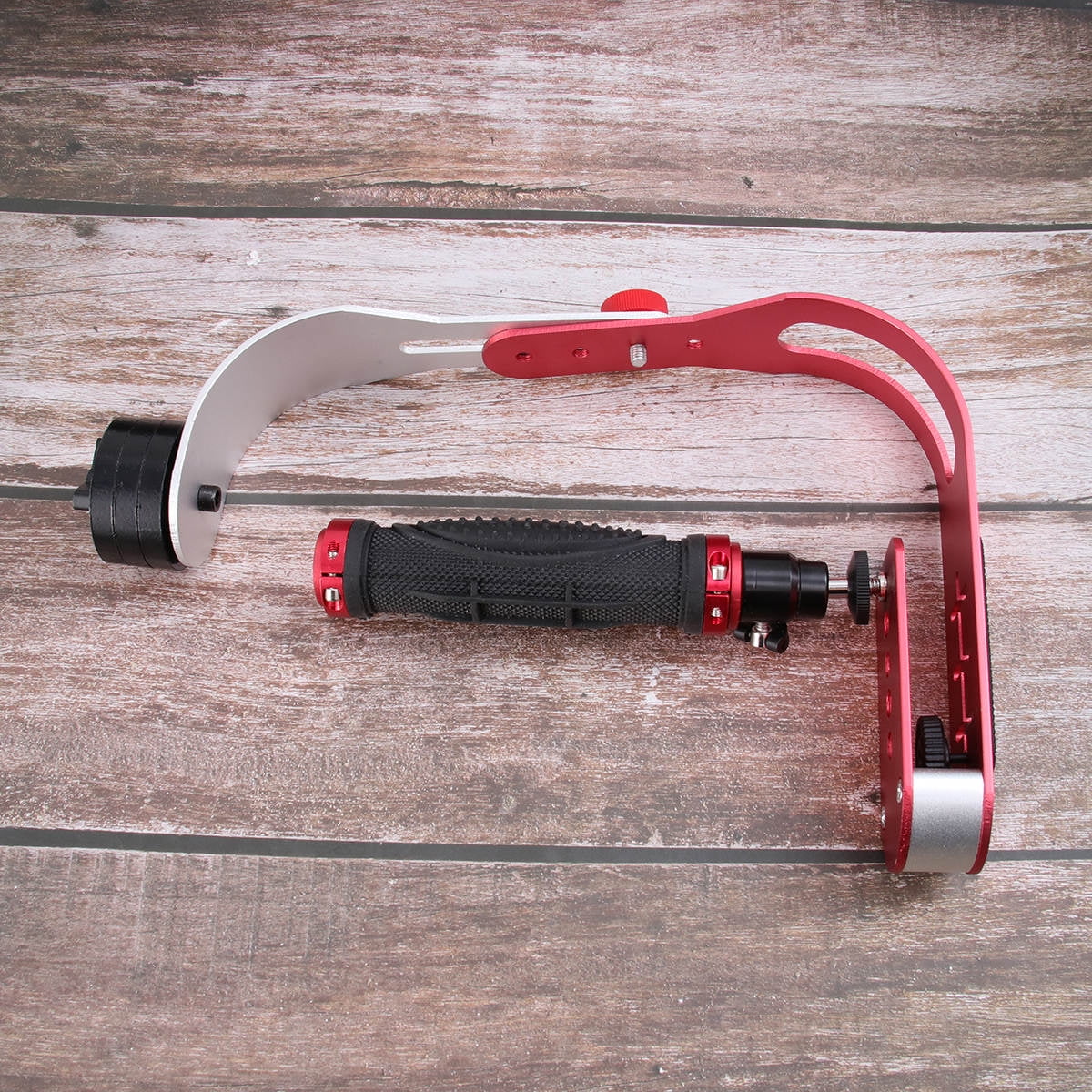MOKKHNB Stabilizing Handle Grip Aluminum Alloy Red DSLR Camera Selfie ...