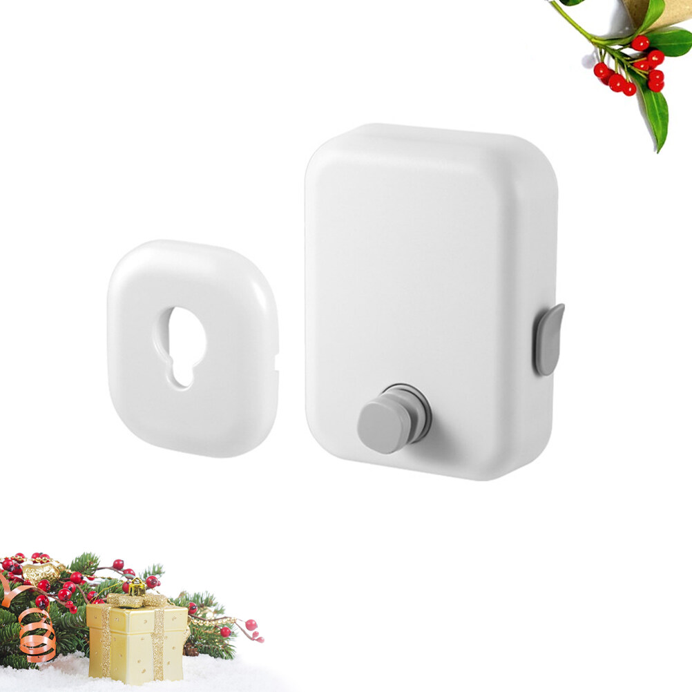 MOKKHNB Clothesline White 1Pcs 3.9x1.3x5.4in Retractable Indoor Use ...