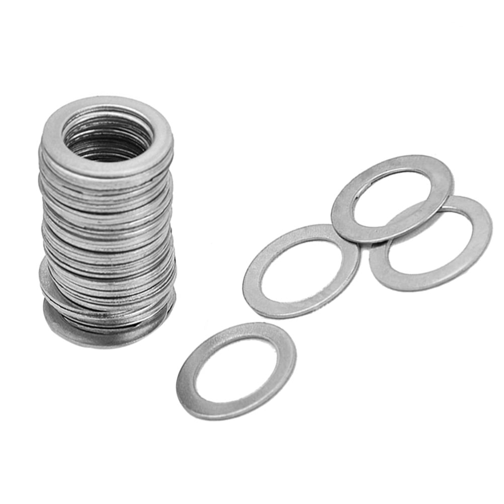 MOKKHNB Stainless Steel Plain Washer 50Pcs for Electric Guitar ...