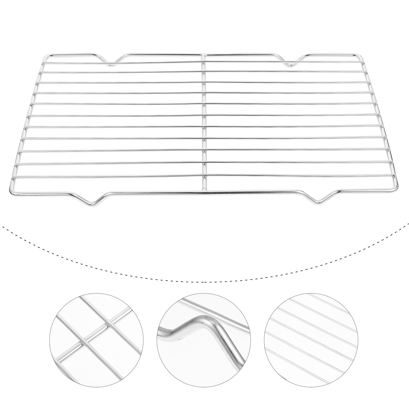 MOKKHNB Stainless Steel Roasting Rack for Baking Kitchen Assistant 1 ...