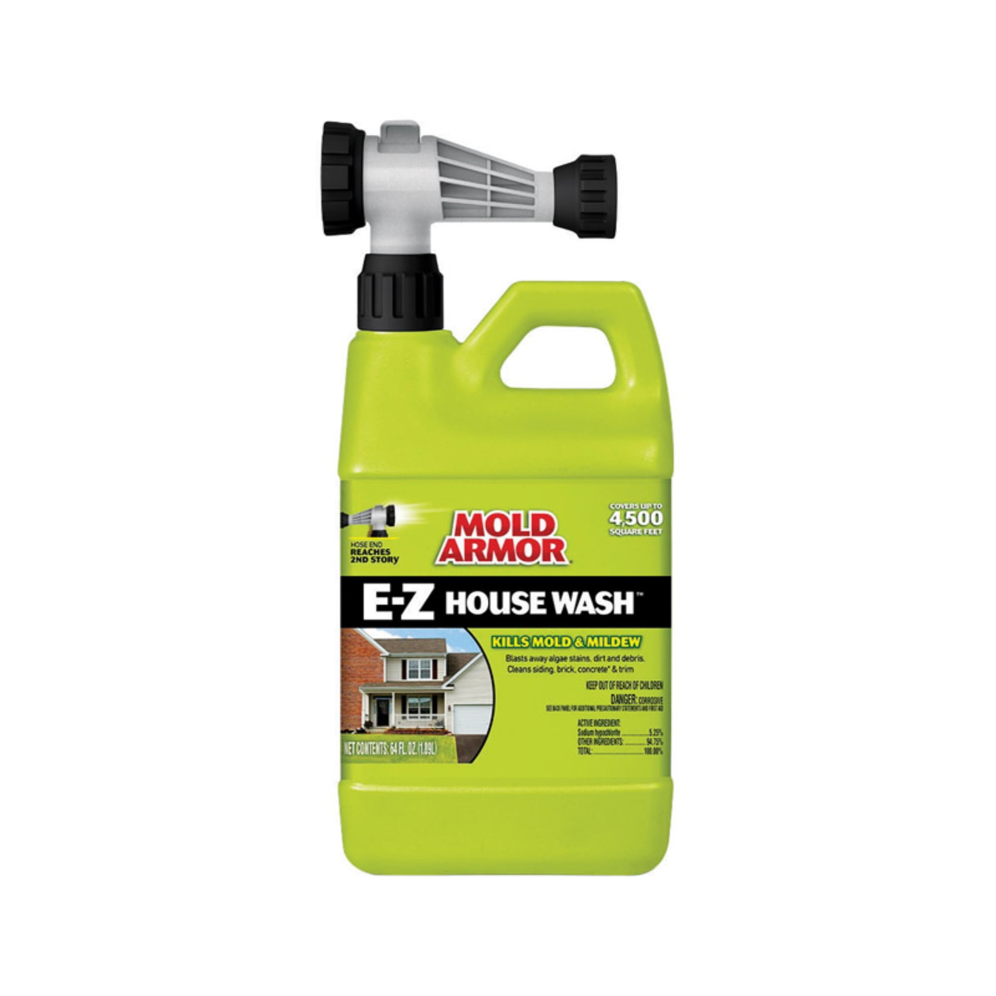 MOLD ARMOR E-Z House Wash, Outdoor Siding Cleaner, Mildew/Dirt Removal ...