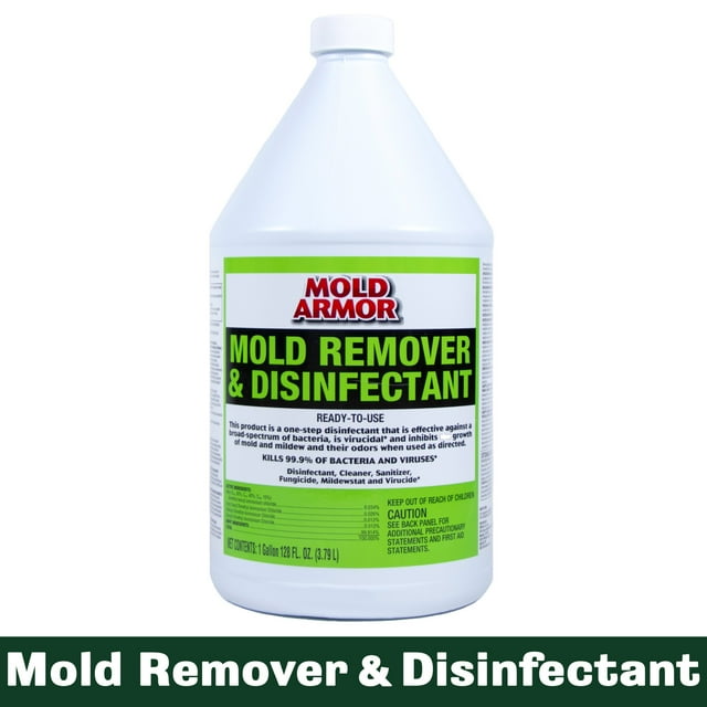 MOLD ARMOR Mold Remover & Disinfectant Cleaner, 1 Gallon - Walmart.com