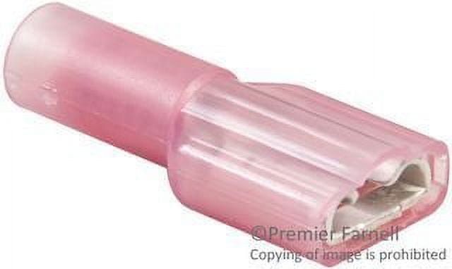 MOLEX 19005-0001 TERMINAL, FEMALE DISCONNECT, 0.25IN, RED (100 pieces) - 19005-0001 - Walmart.com