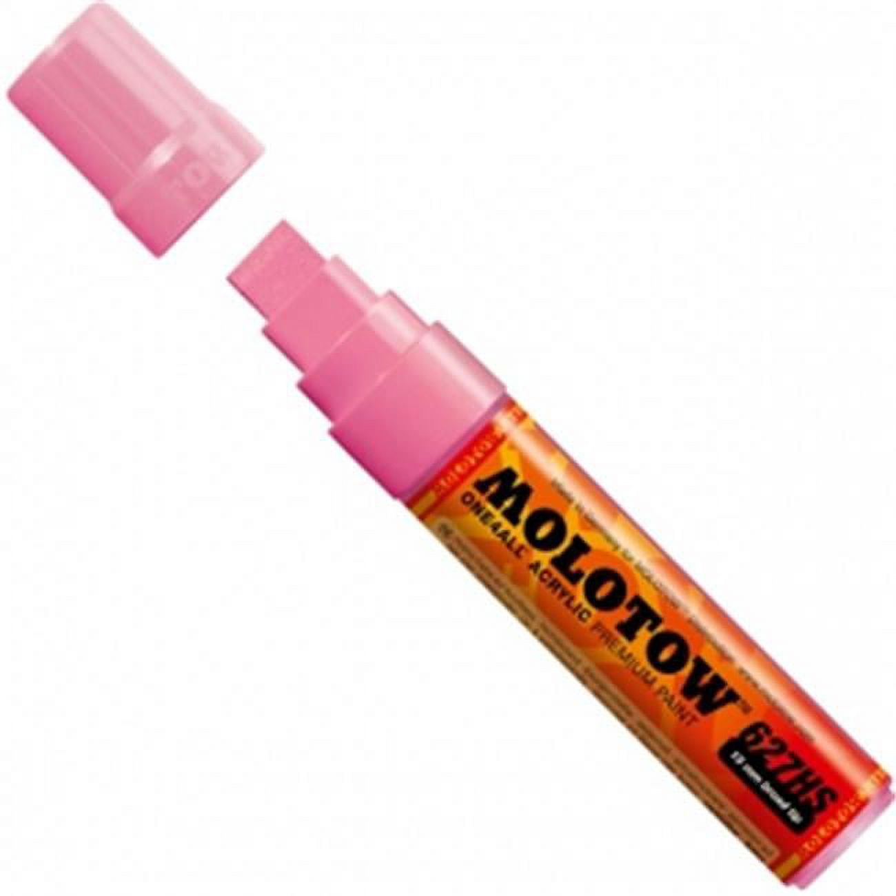 MOLOTOW 15mm Wide Tip Acrylic Pump Marker Neon Pink - Walmart.com