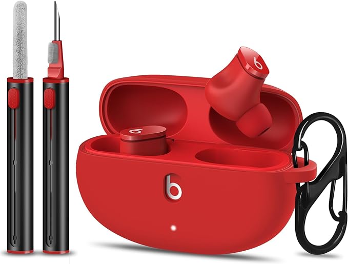 MOLOVA Silicone Case Cover for 2021 New Beats Studio Buds with Cleaner ...