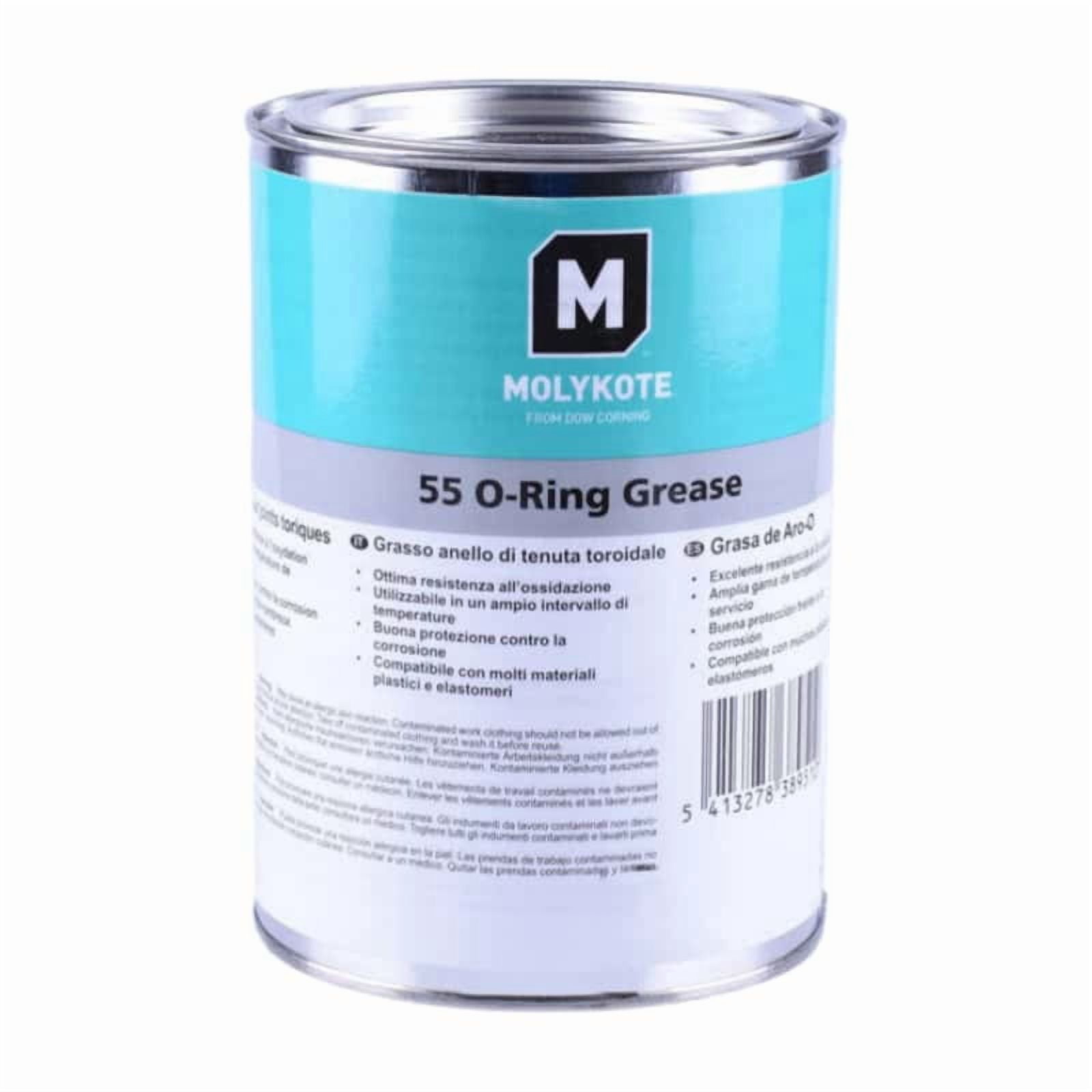 MOLYKOTE 55 O-Ring Grease 1kg 35.27oz Silicone Lubricant for Seals ...