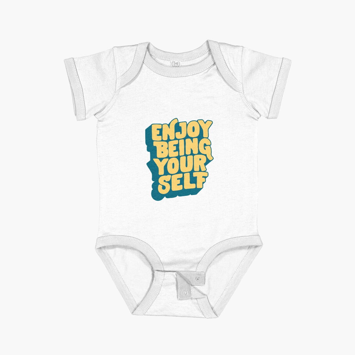 MOM & BABY Enjoy Being Yourself by The Motivated Type Short Sleeve Baby ...