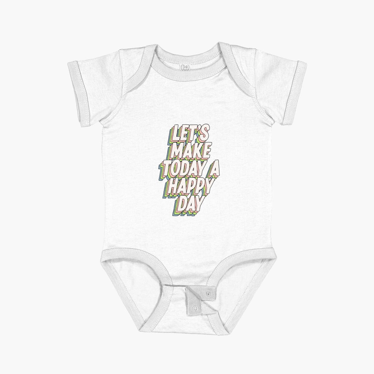 MOM & BABY Lets Make Today a Happy Day Typography by The Motivated Type ...