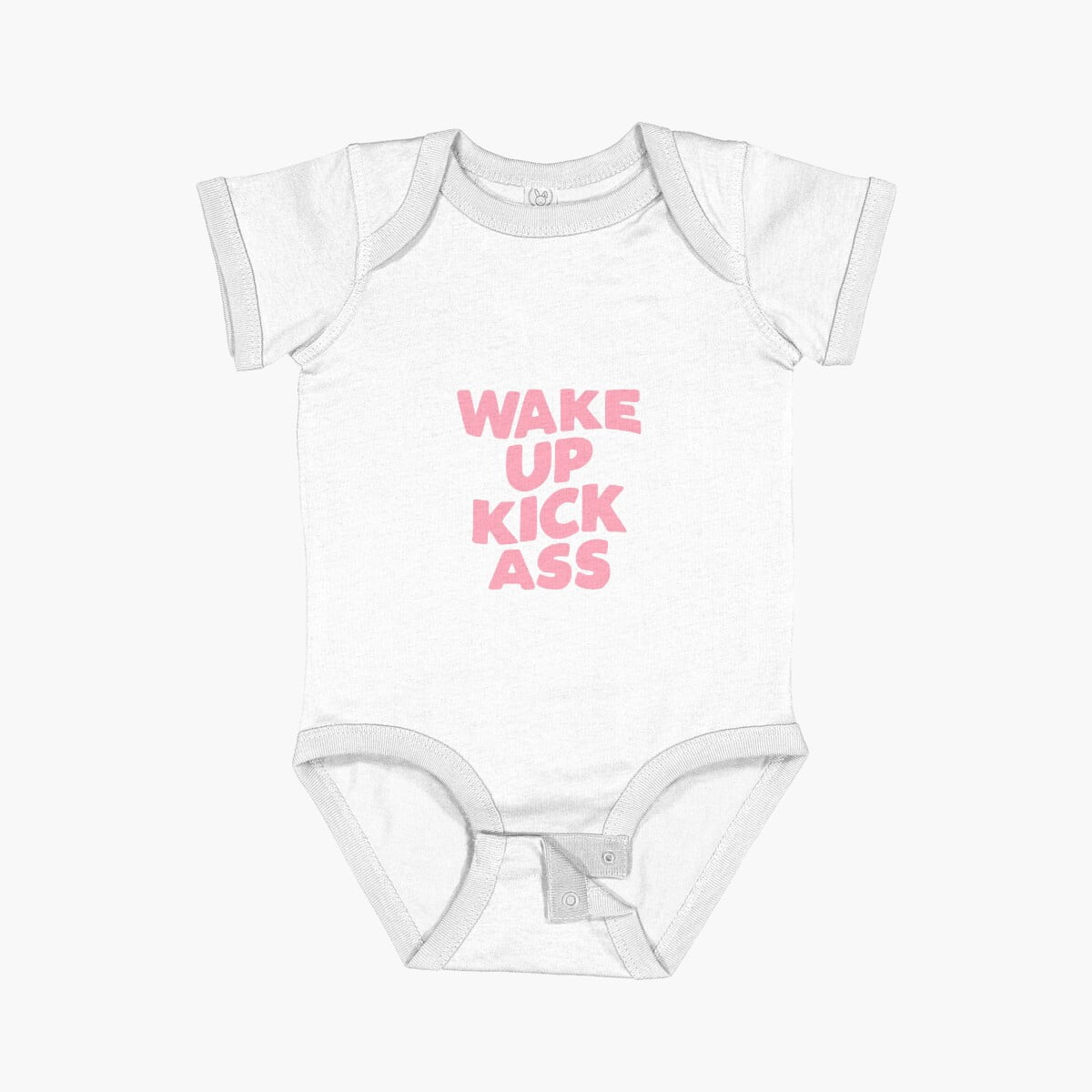 MOM & BABY Wake Up Kick in Forest Green and Sweet Pink Short Sleeve ...